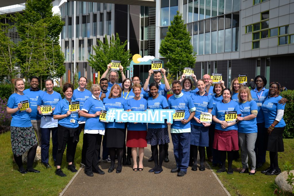 Over 650 NHS staff lace up to join Team MFT at the Great Manchester Run ...