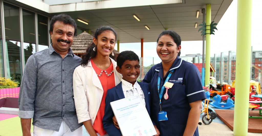 First ever patient admitted to Royal Manchester Children’s Hospital ...