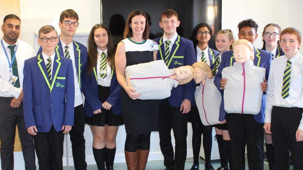 MFT teaches Greater Manchester students how to ‘Restart a Heart ...