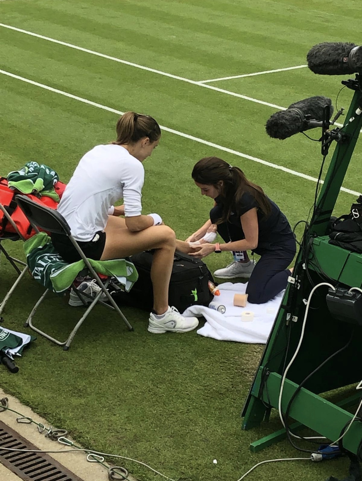 Top tennis physiotherapist turned her skills to helping Covid patients ...