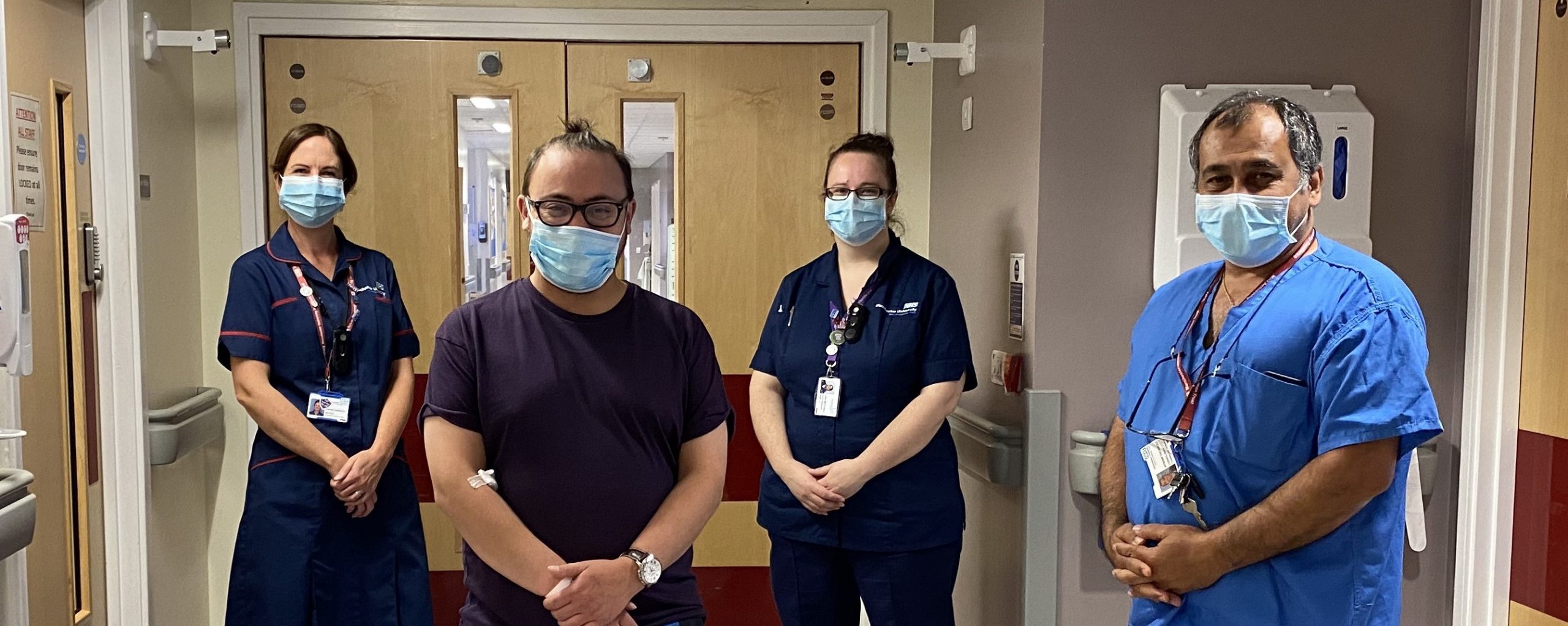 Patient gives thanks to MRI Transplant team after receiving kidney in ...