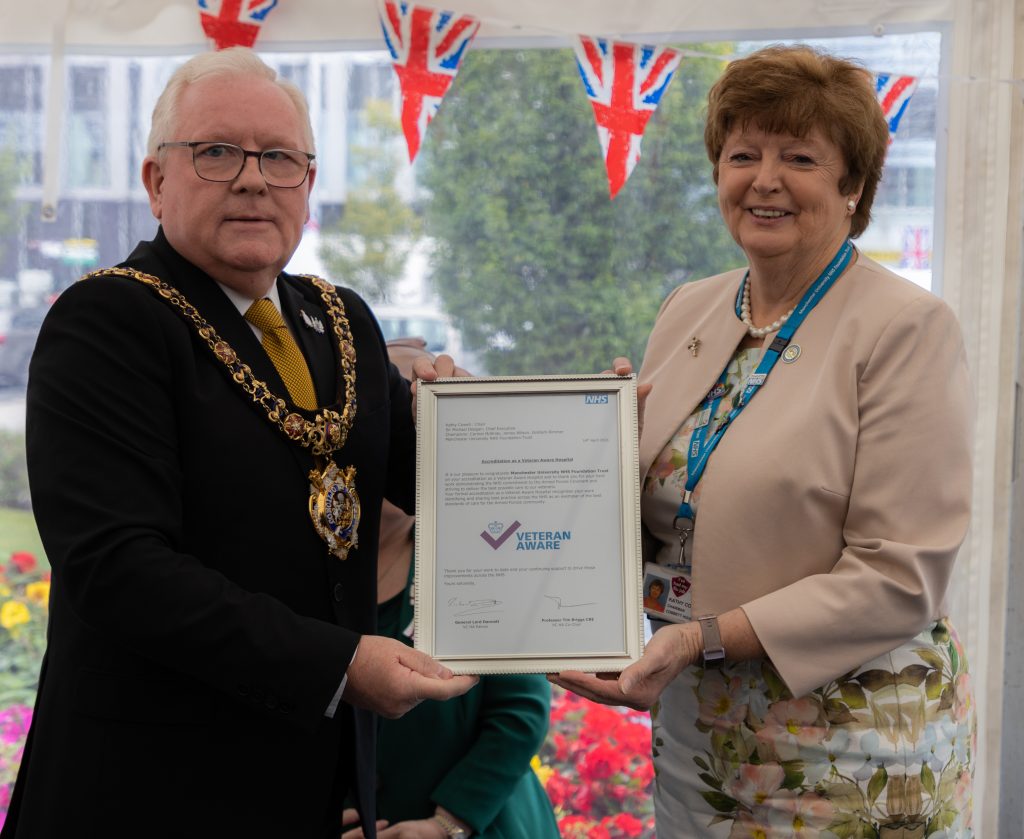 MFT celebrates Silver Award for its commitment to the armed forces ...