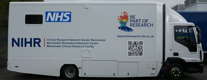 Research Van arrives - Manchester University NHS Foundation Trust