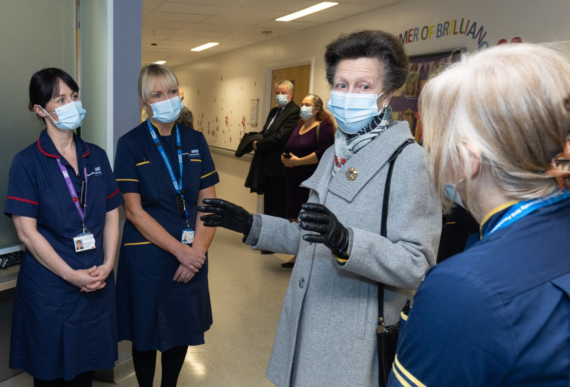 HRH The Princess Royal opens lifesaving helipad in Manchester and ...