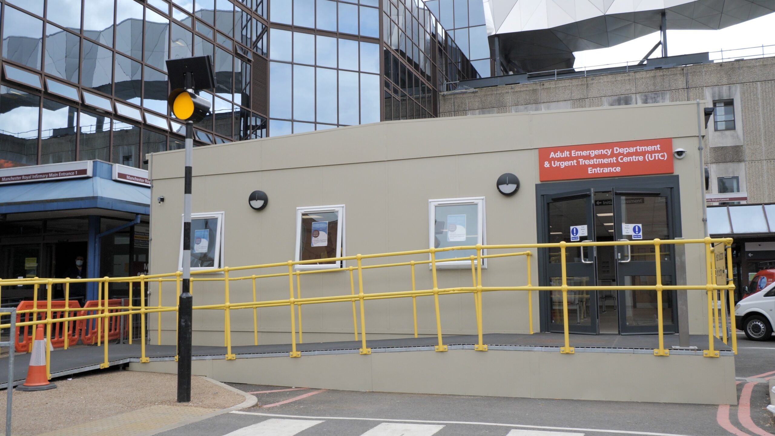 MRI opens new temporary Emergency Department (A&E) entrance as £40 ...