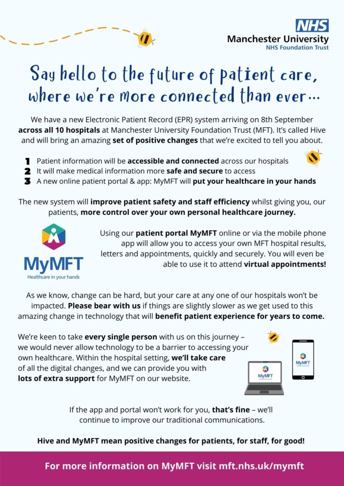 Hive EPR - Manchester University NHS Foundation Trust