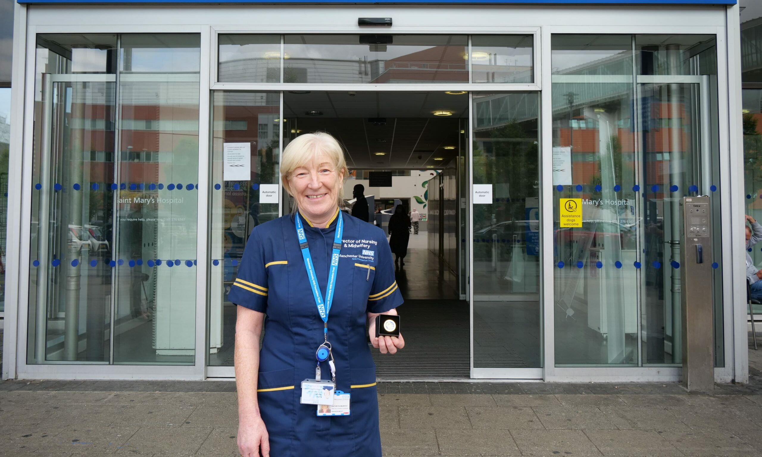 Surprise delivery for award winning Kathy - Manchester University NHS ...