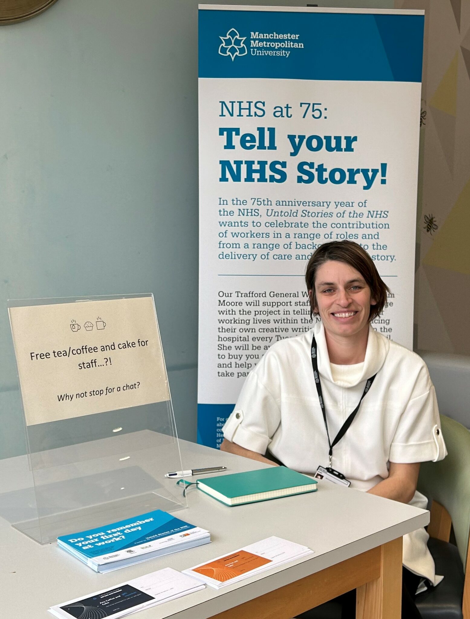 University poet in residence at Trafford General Hospital to mark 75th ...