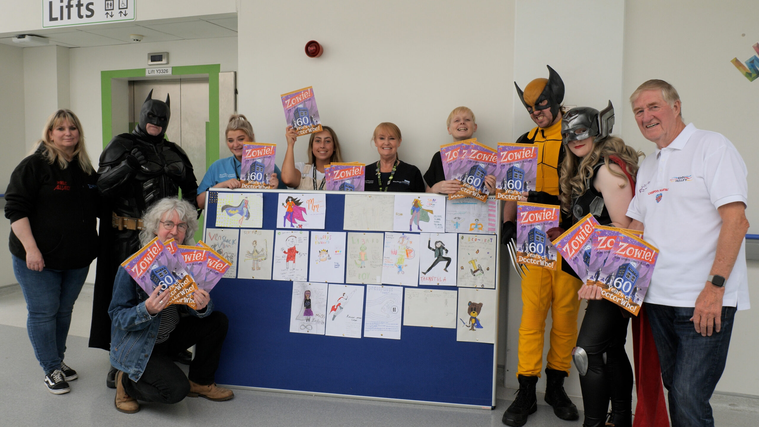 Former Marvel editor creates new comic for Royal Manchester Children’s ...