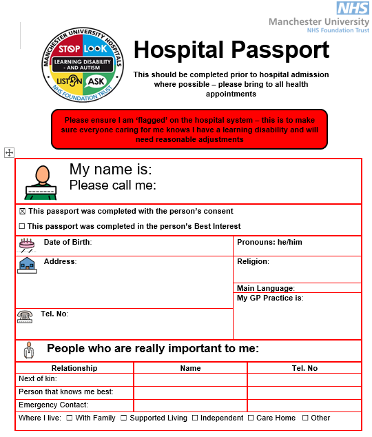 Learning Disabilities and Autism Service - Trafford General Hospital