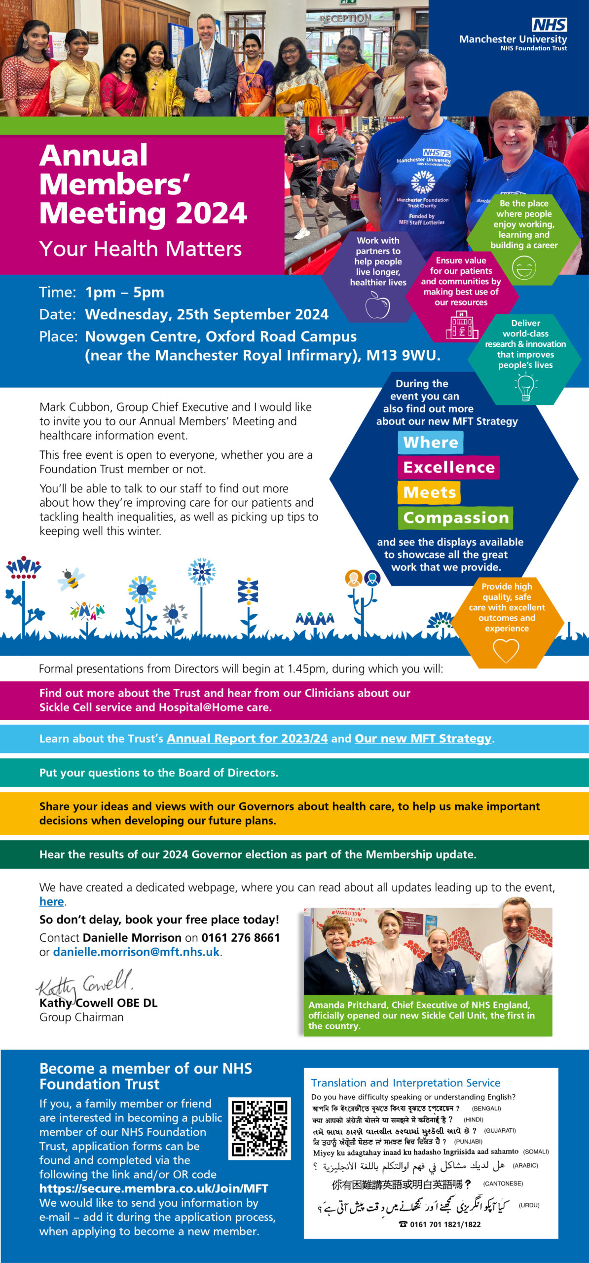 Annual Members’ Meeting - Manchester University NHS Foundation Trust