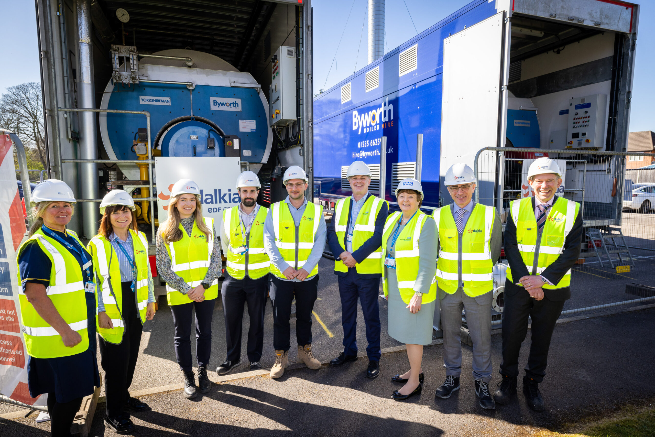 Trafford Hospital celebrates important milestone in decarbonisation ...