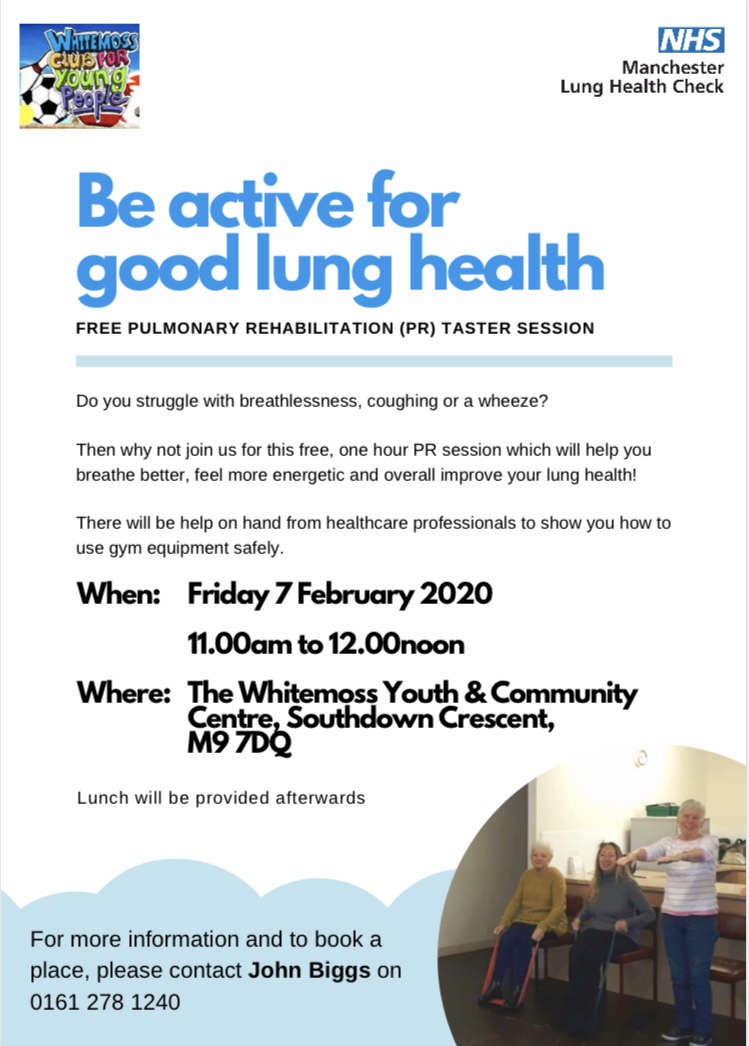 Be active for good lung health - Lung Health Check