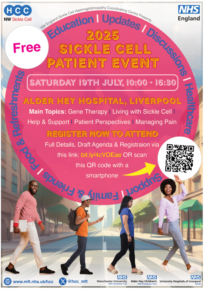Sickle Cell Patient Event 2025 - Haemoglobinopathy Coordinating Centre