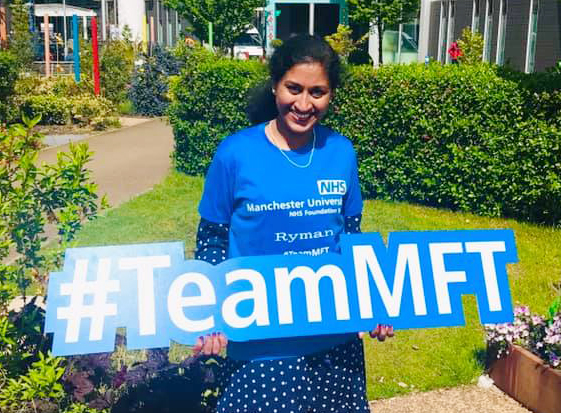 Over 650 NHS staff lace up to join Team MFT at the Great Manchester Run ...